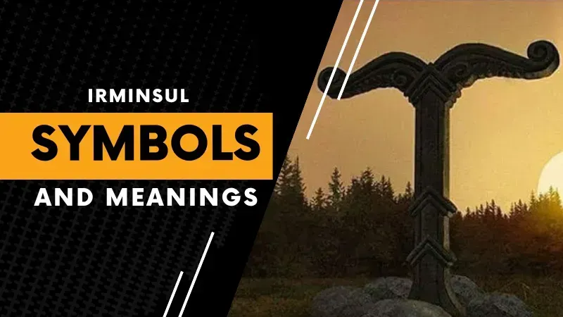 IRMINSUL - STONE PILLAR - SYMBOLS & THEIR MEANINGS