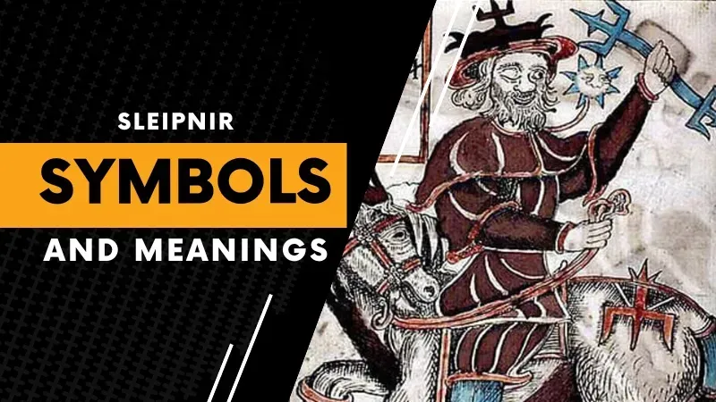 SLEIPNIR - ODINN'S HORSE - SYMBOLS & THEIR MEANINGS
