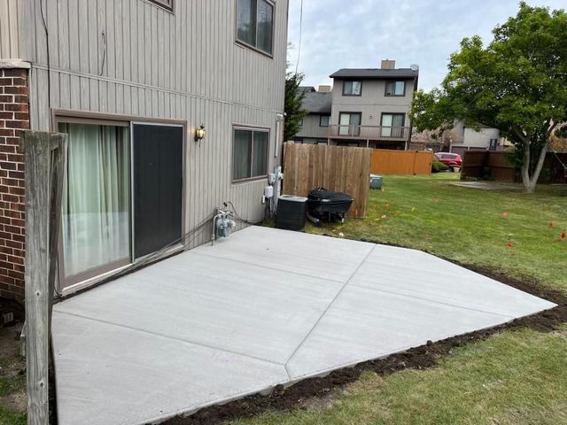 Plain Concrete Patios 21+ Simple Yet Elegant Concrete Slab Patio Ideas