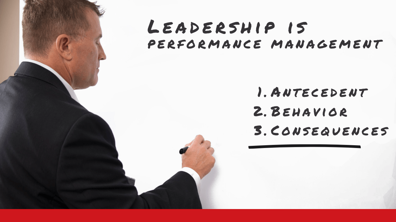 Leadership is Performance Management