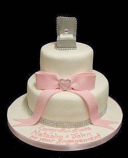 Engagement cakes