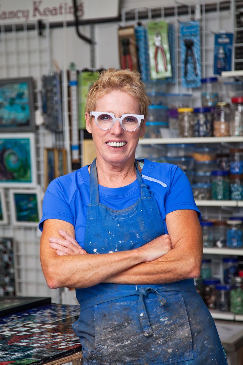 About Nancy Keating | Contemporary Mosaic Artist Indianapolis