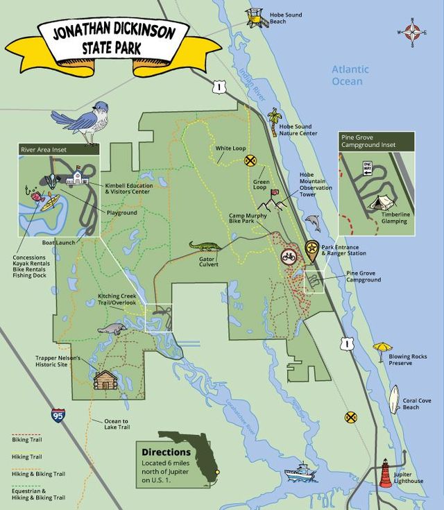 Camp Jupiter Map