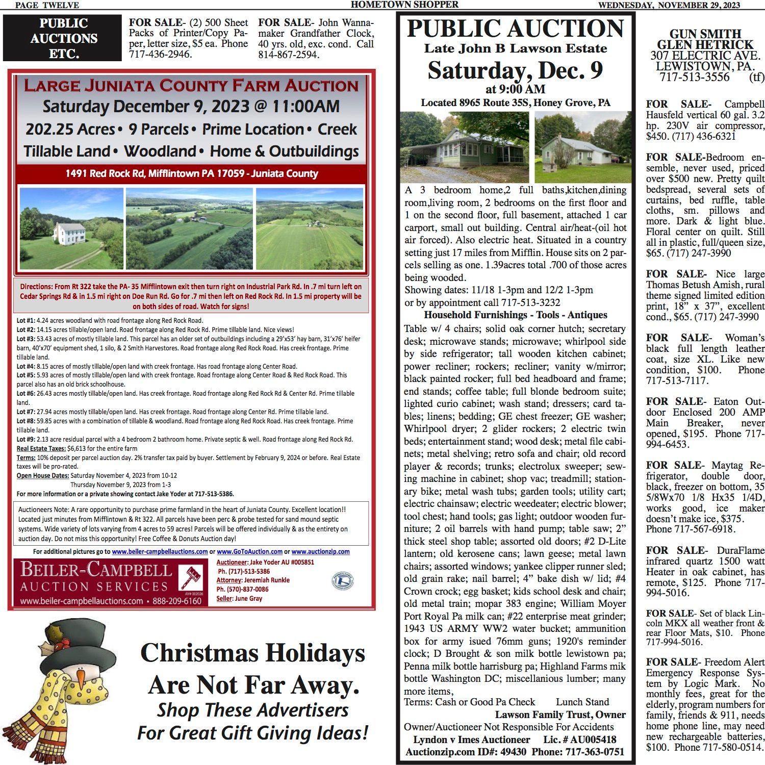 Weekly Magazine | Mifflintown, PA | Hometown Shopper