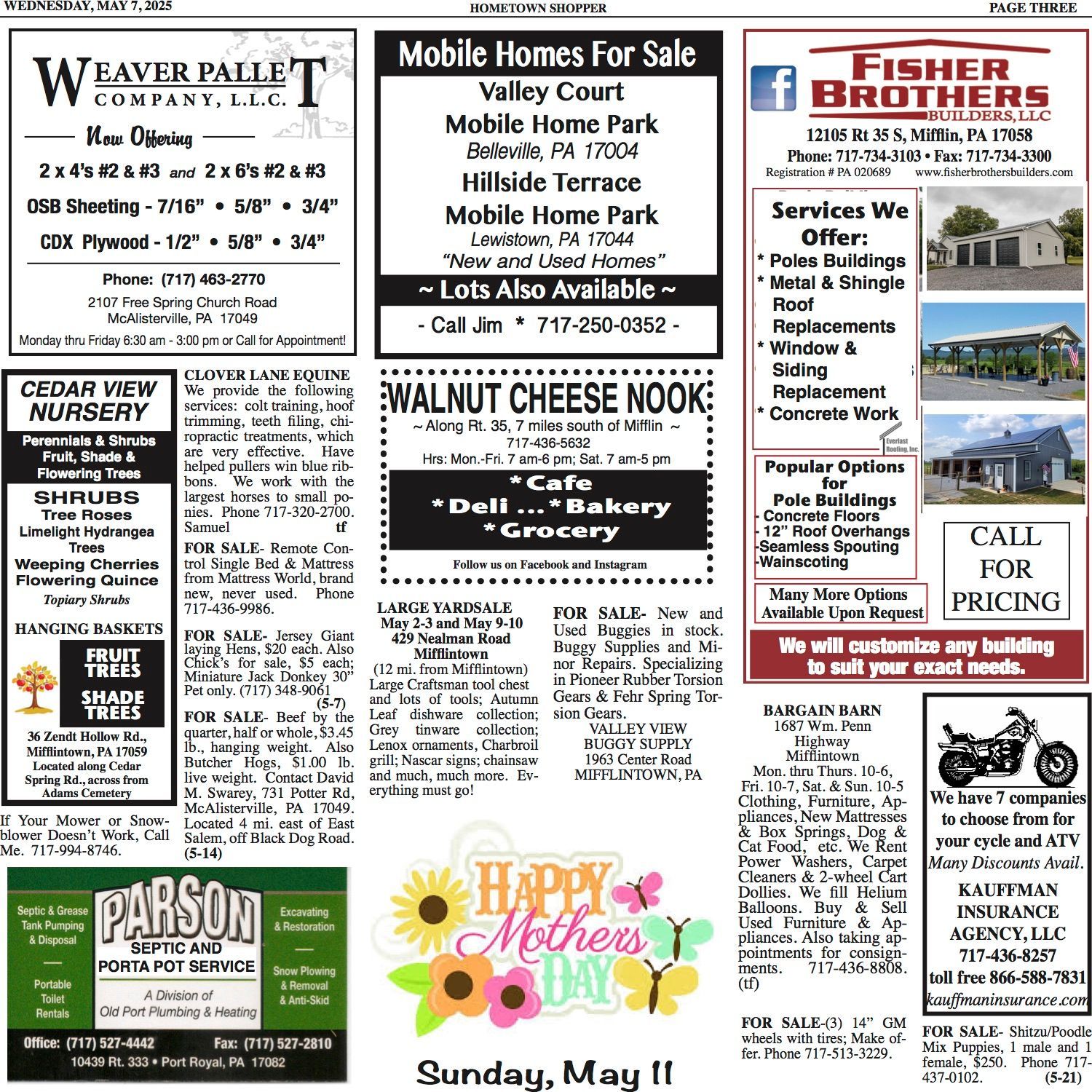 Weekly Magazine | Mifflintown, PA | Hometown Shopper