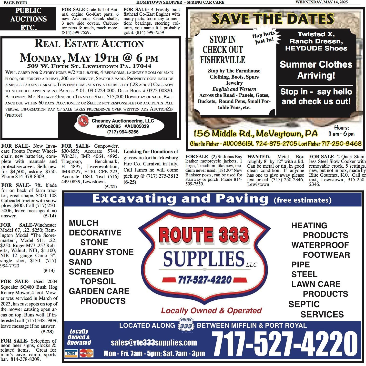 Weekly Magazine | Mifflintown, PA | Hometown Shopper