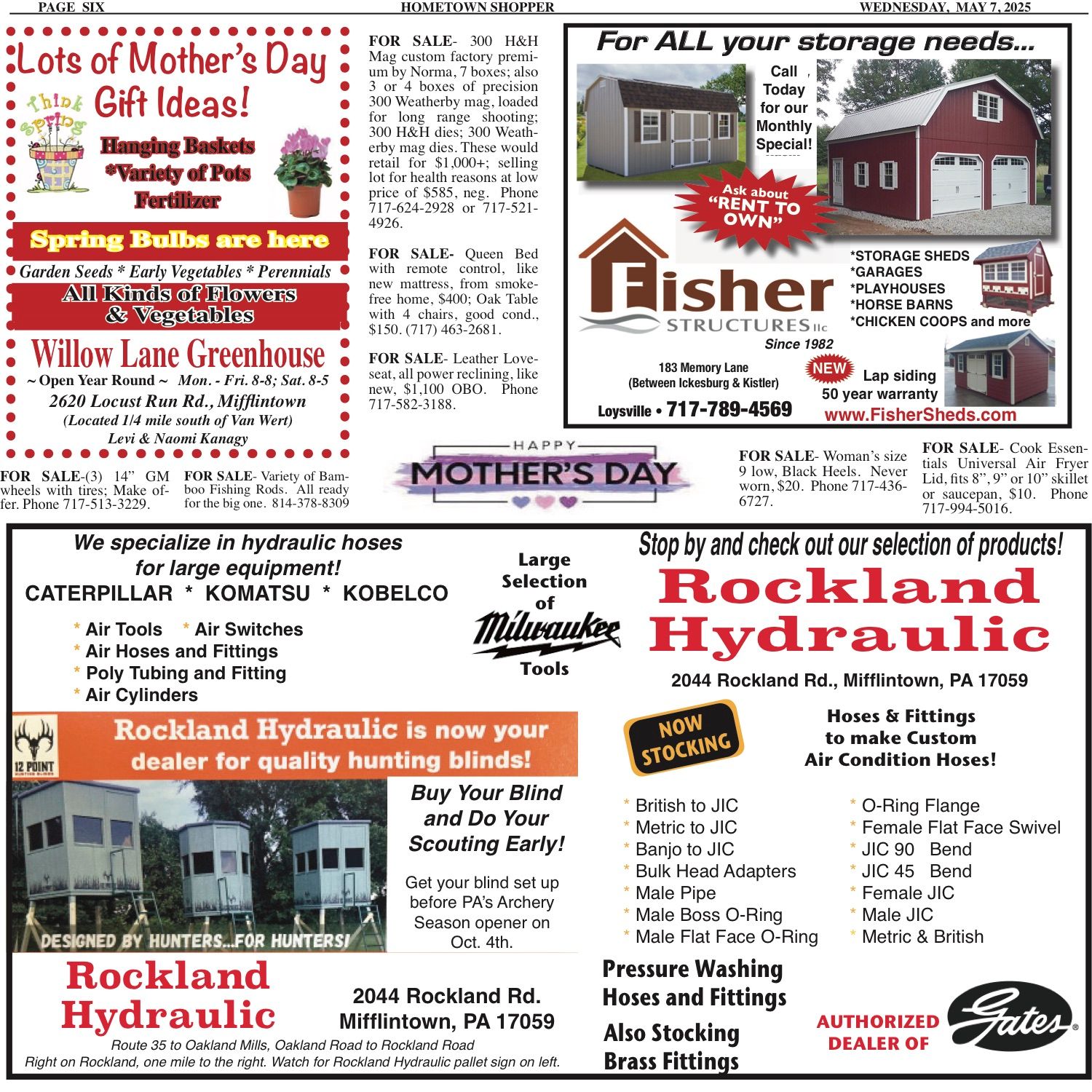 Weekly Magazine | Mifflintown, PA | Hometown Shopper