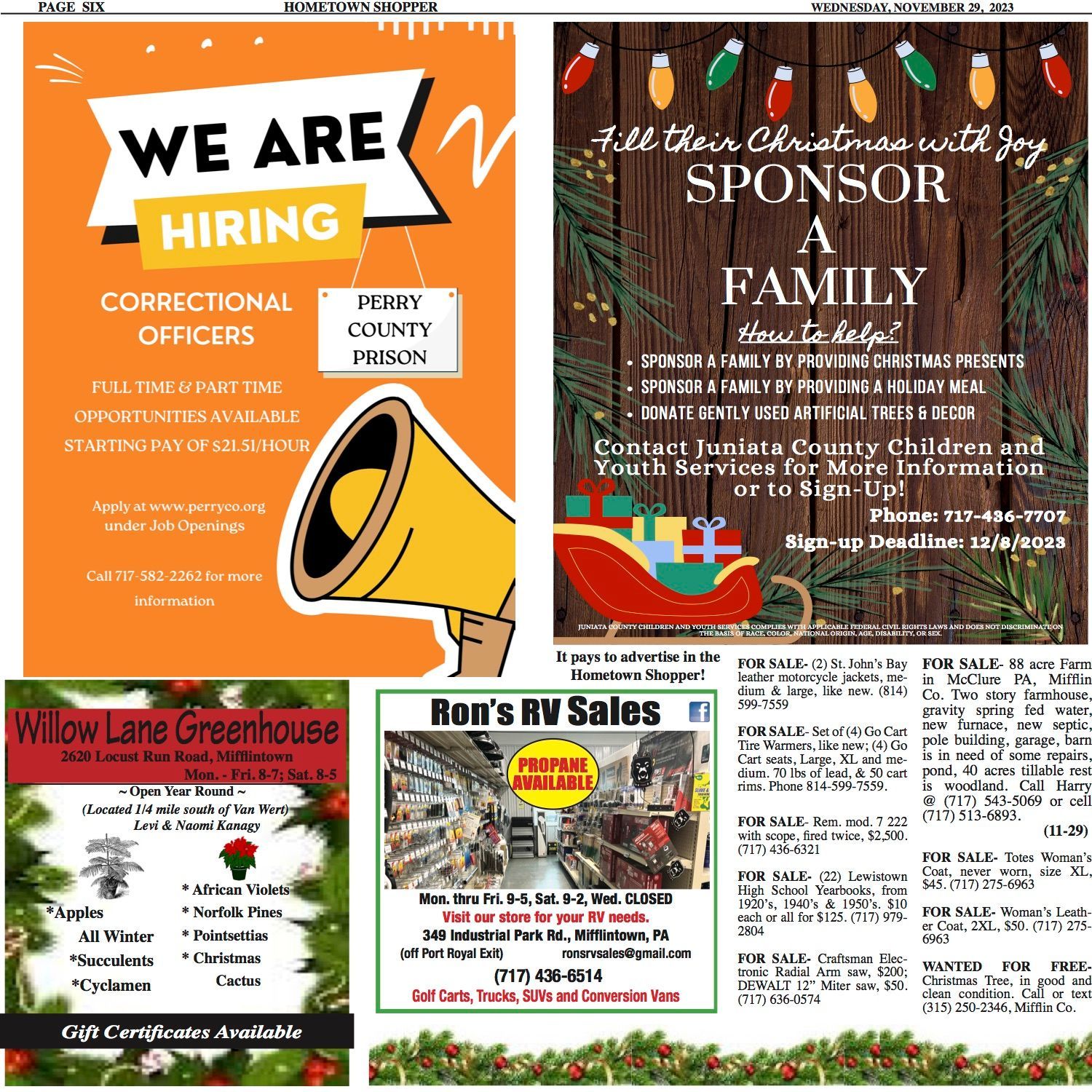 Weekly Magazine | Mifflintown, PA | Hometown Shopper