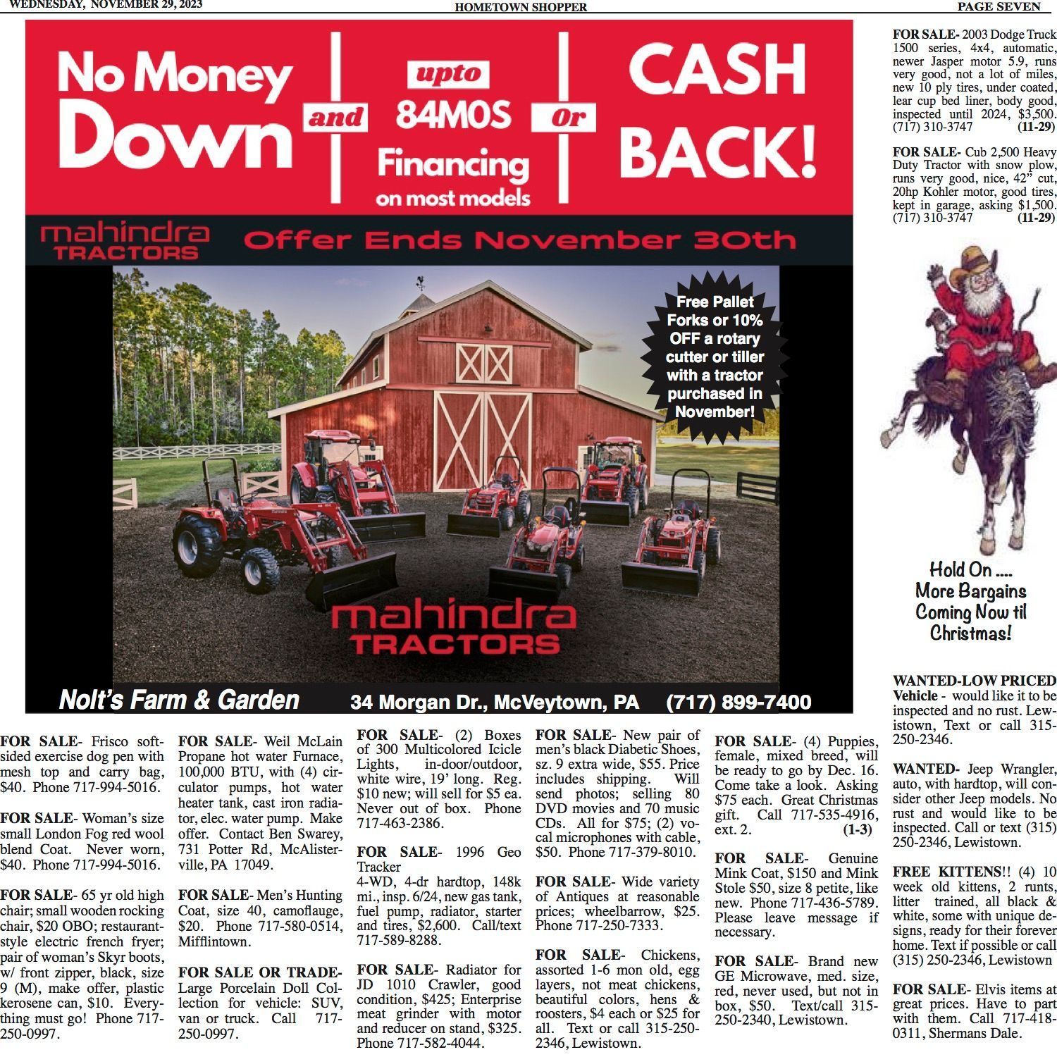 Weekly Magazine | Mifflintown, PA | Hometown Shopper