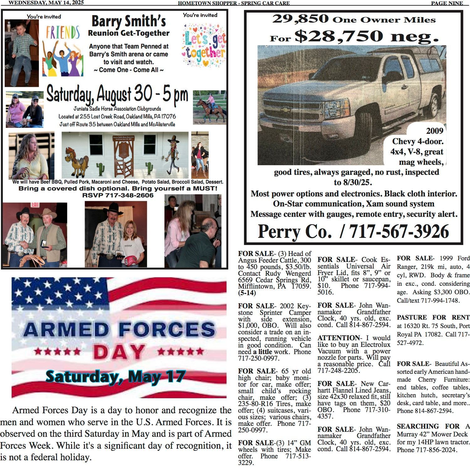 Weekly Magazine | Mifflintown, PA | Hometown Shopper