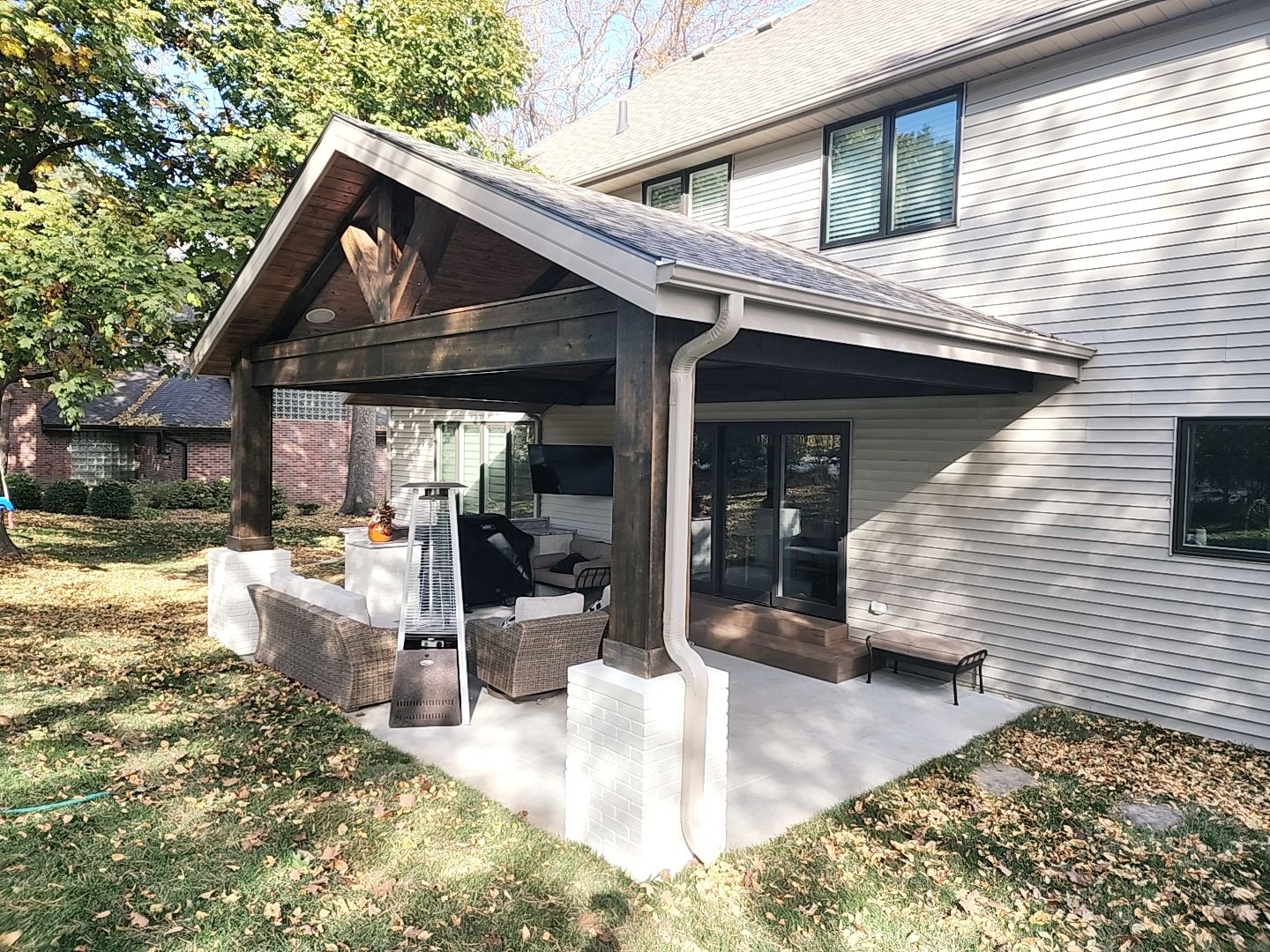 Wood Patio Cover Installations Lincoln NE, New Patio Cover
