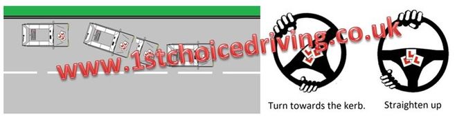 1stchoicedriving.co.uk reversing around a left corner lesson brief