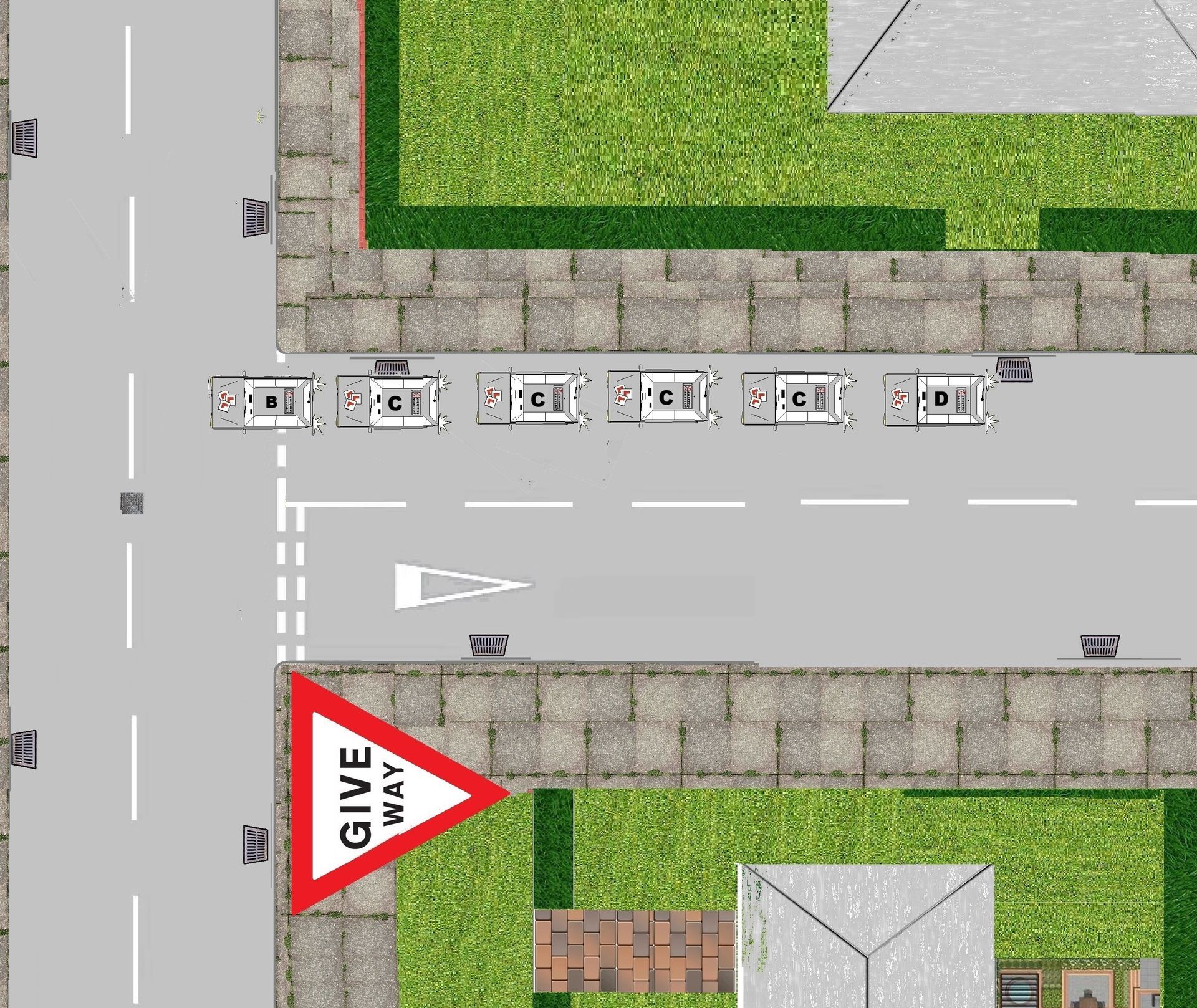 1stchoicedriving.co.uk reversing around a right corner lesson brief