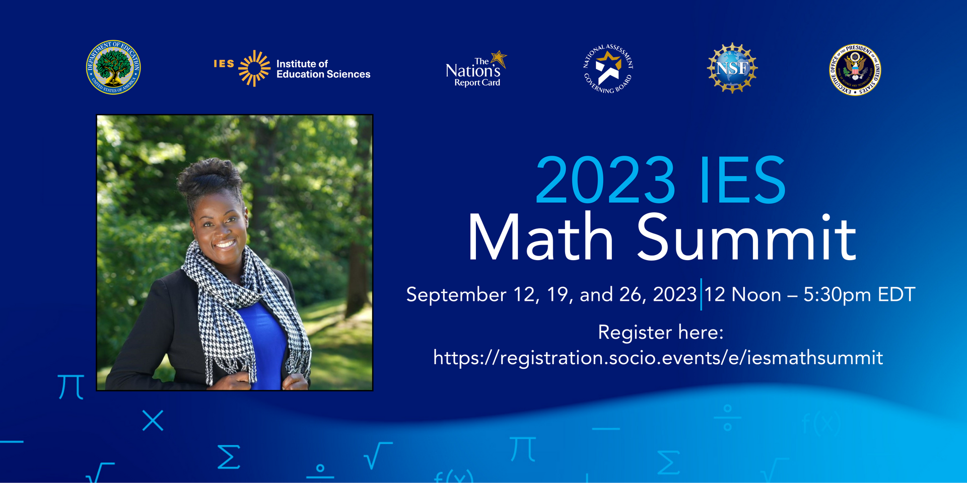 Join me at the 2023 IES Math Summit with NCES/USDOE!