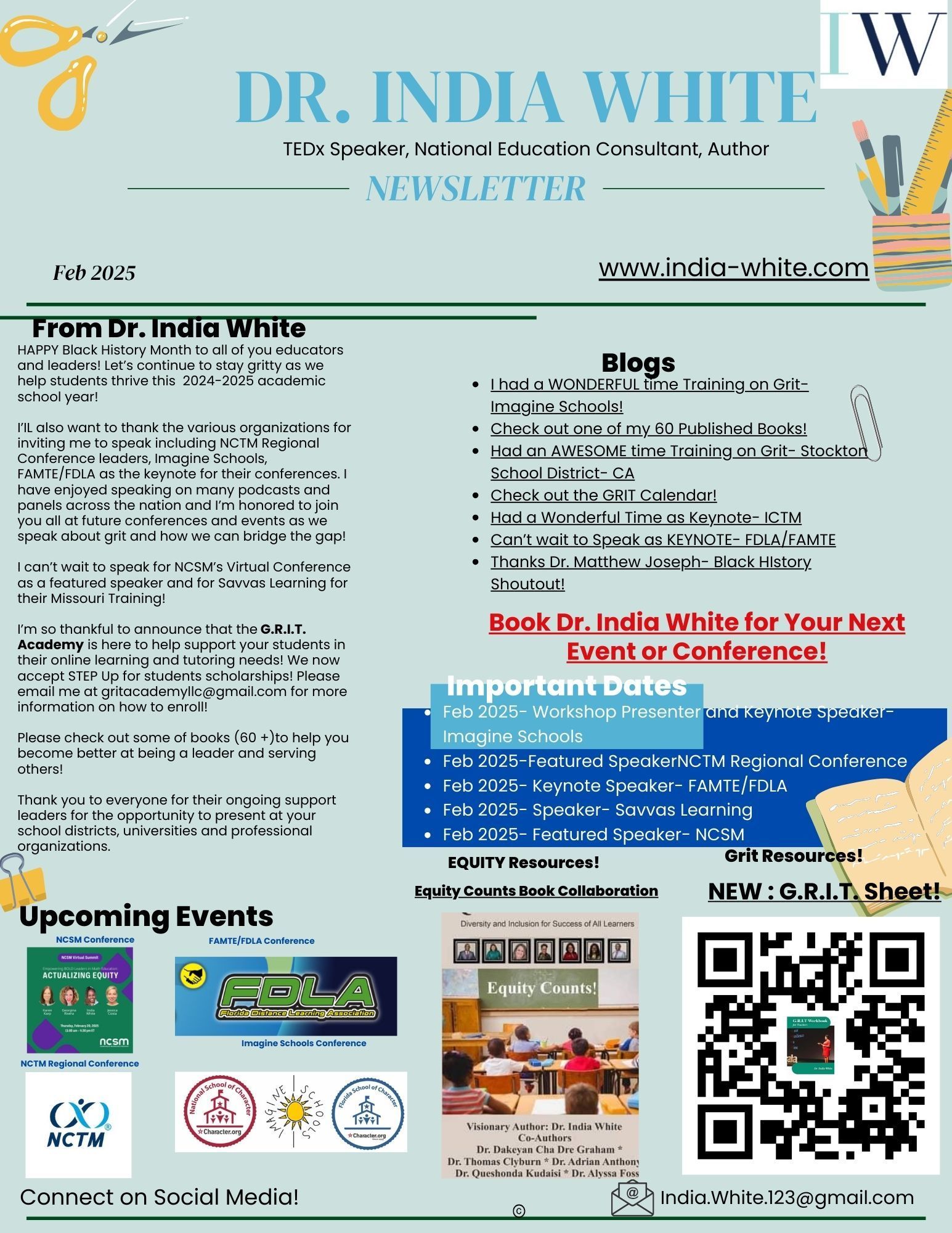 Check out my February Newsletter!