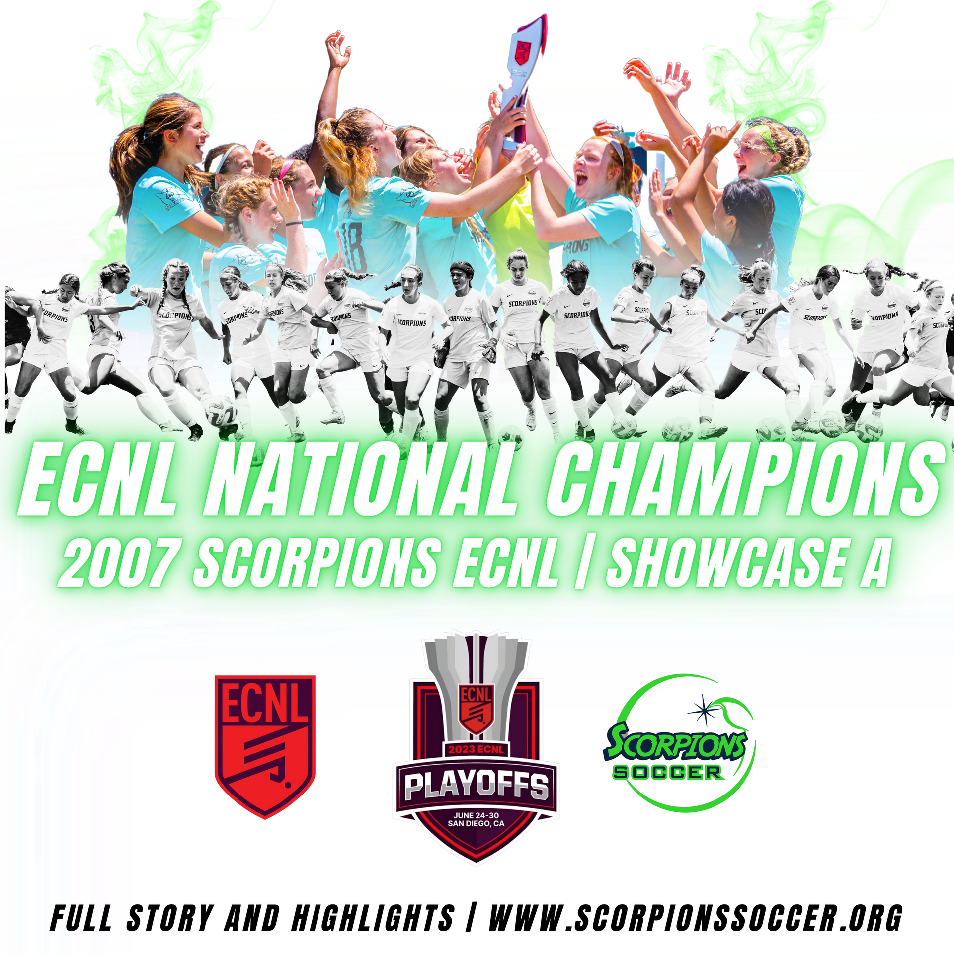 Scorpions 07 Win National Championship : ECNL Showcase
