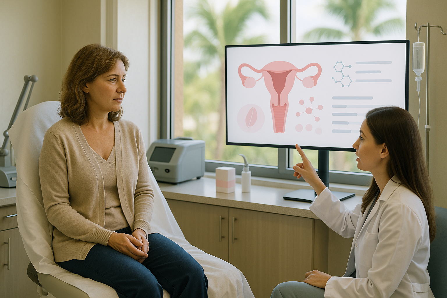 Vaginal Laser Treatment, Hormone Support And IV Therapy In Miami