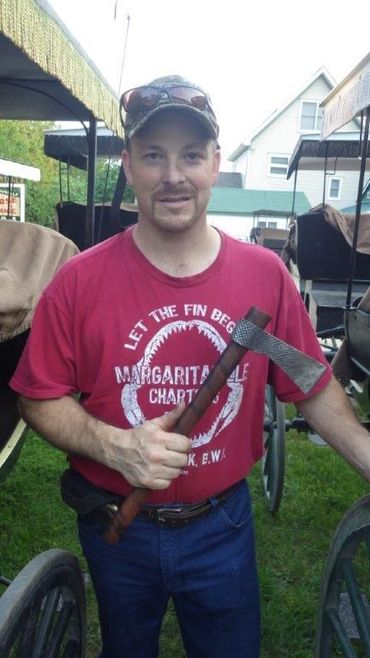 Chad Osborne--operator of Osborne Forge