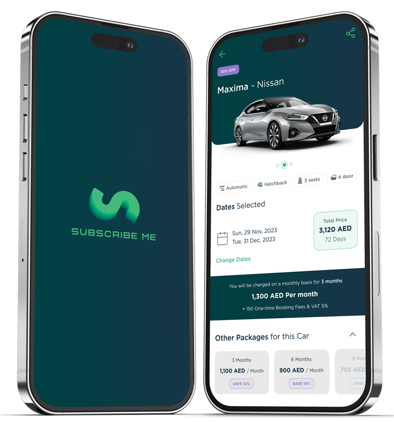 Subscribe ME: Rent a Car in Dubai & UAE - Car Subscription
