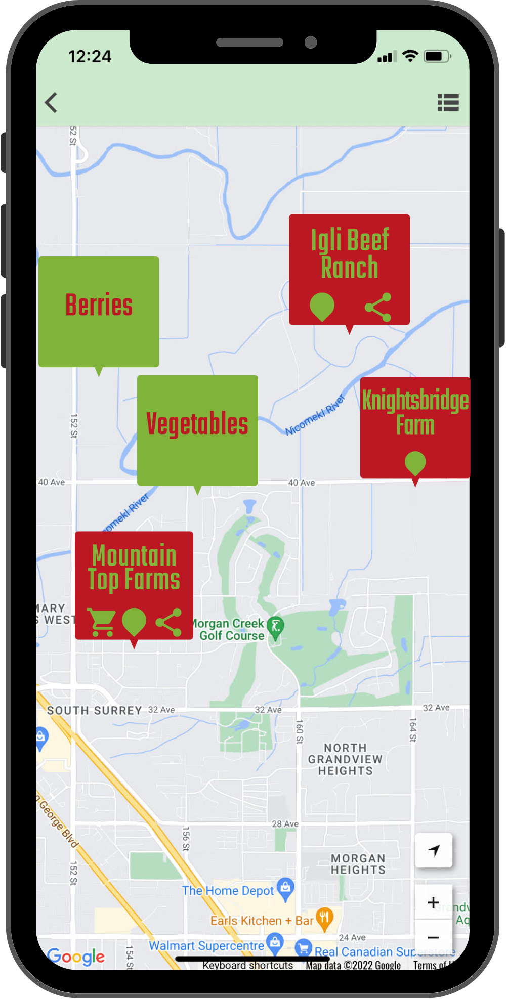 Find and buy directly from farms, ranches & fishers