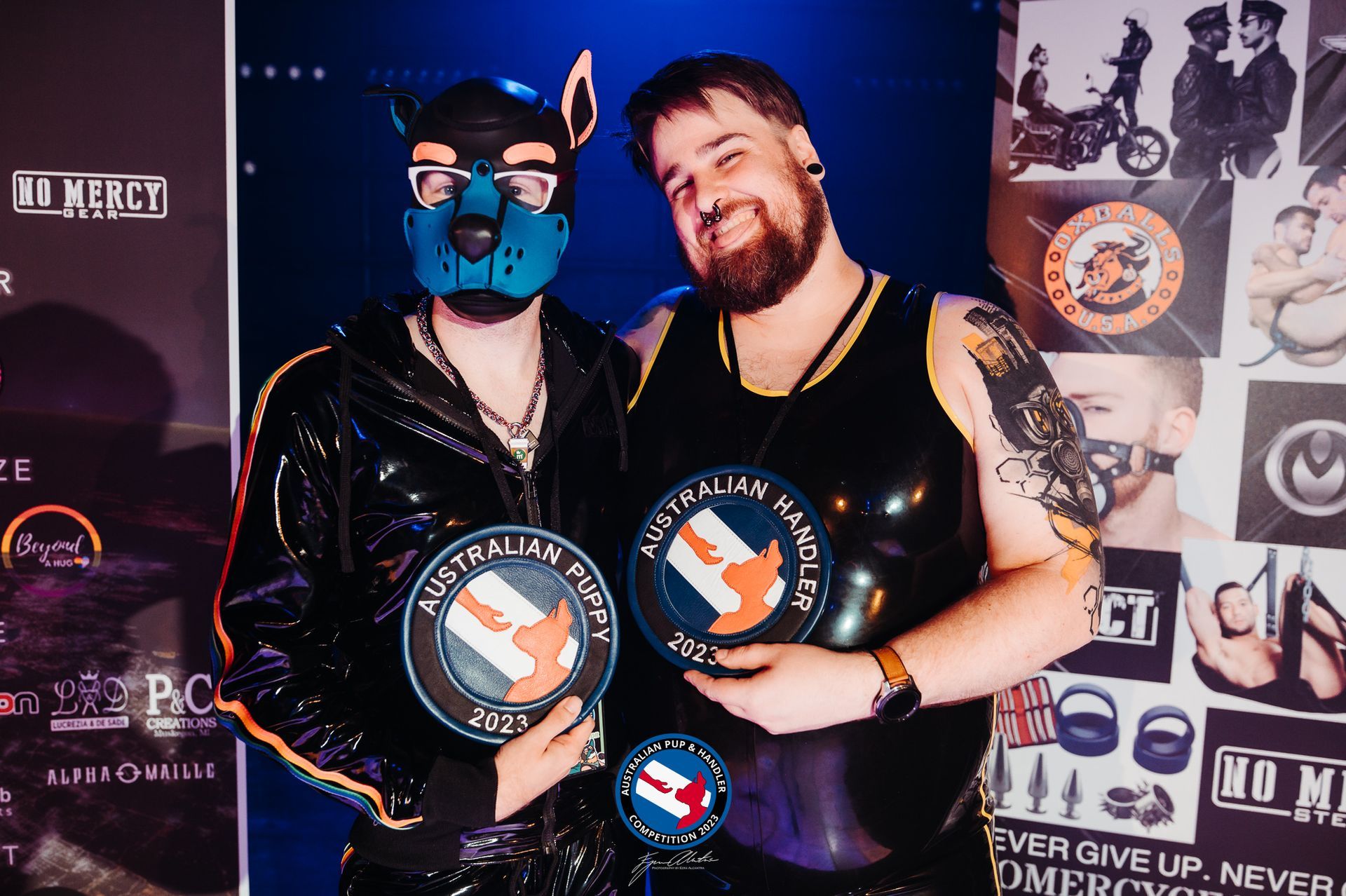 Australian Pups and Handlers