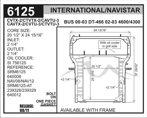 BUS DT-466 / 4600/4300