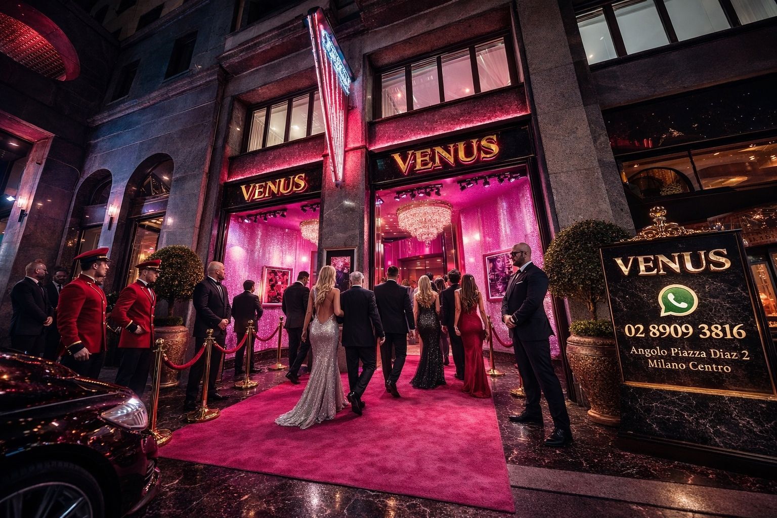 VENUS Luxury Strip Night Club Milano - SINCE 1931
