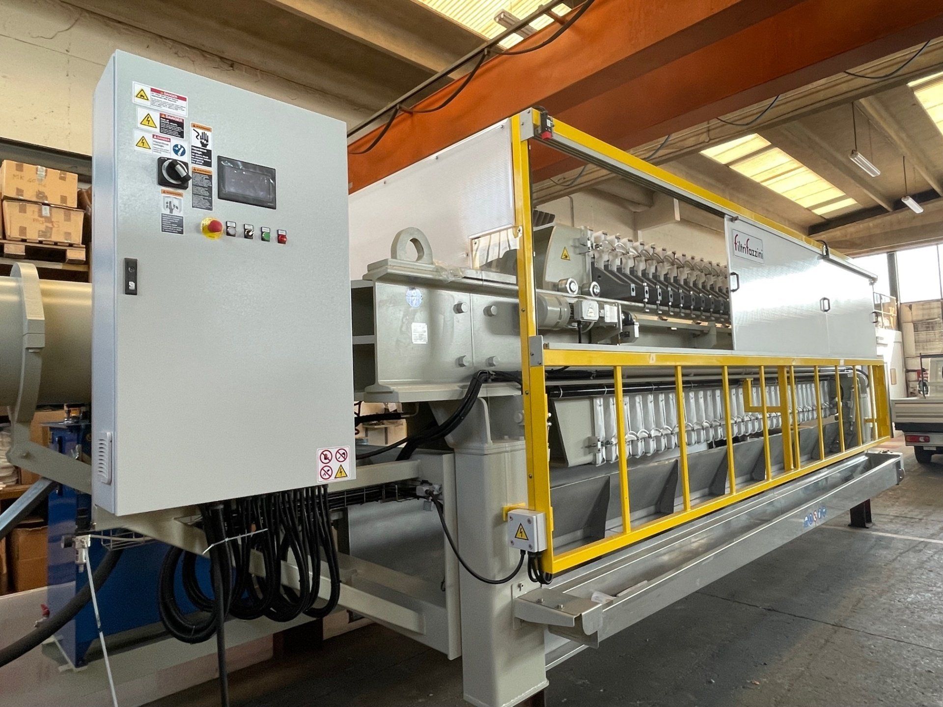 filtri pressa per depurazione acque | Cotignola, RA | Filtri Fazzini