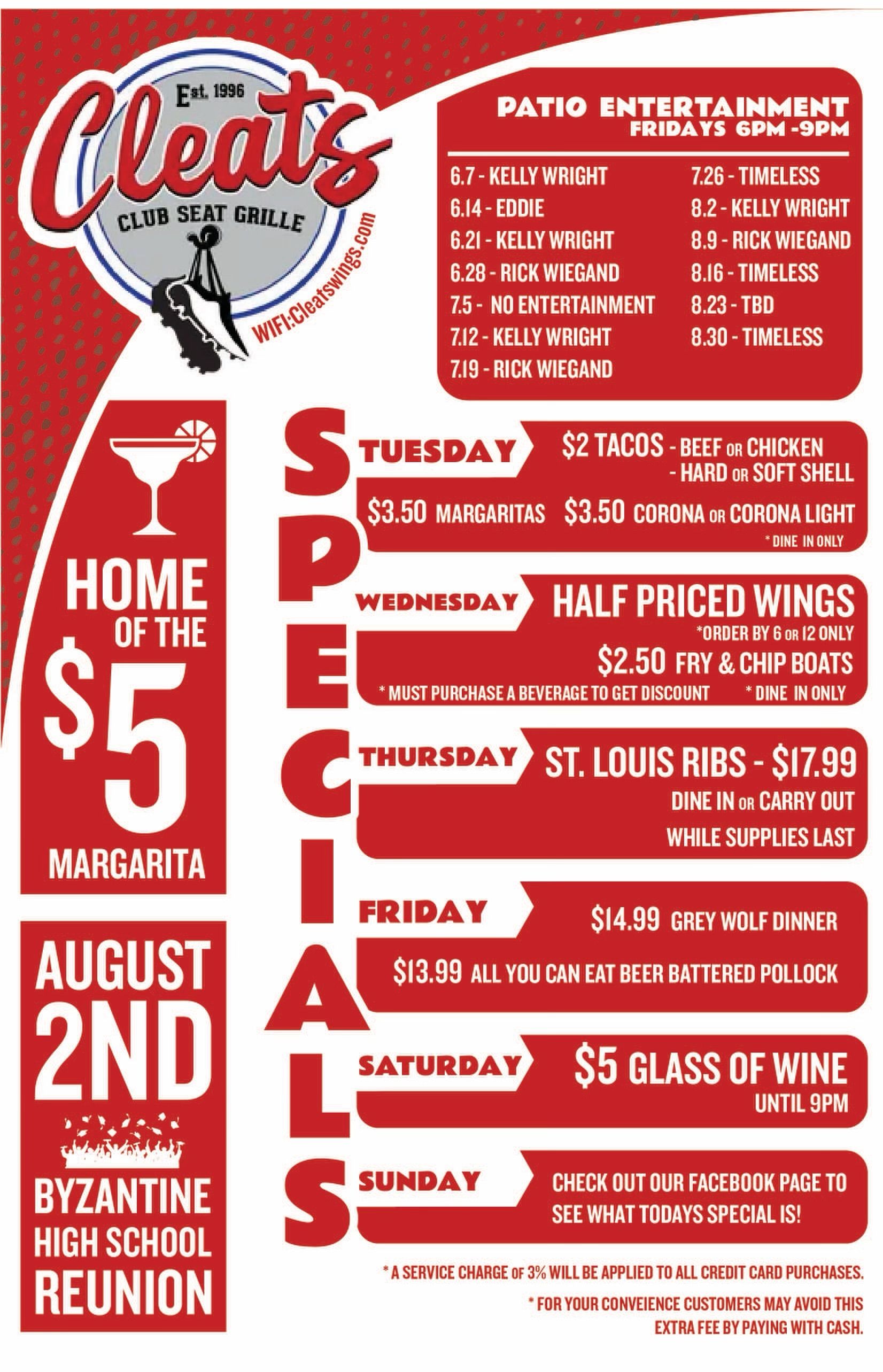 Cleats | North-Royalton | Best Wings and Brugers | Ohio Sports Bar