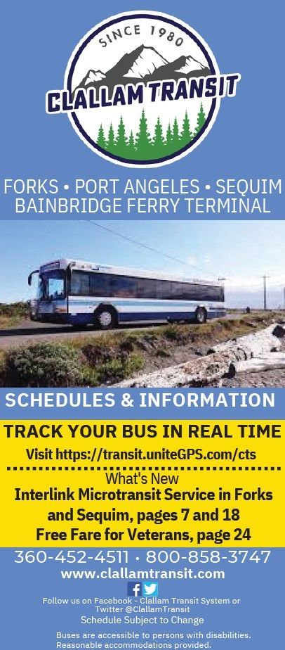 Route 30 - Commuter Westbound to Port Angeles