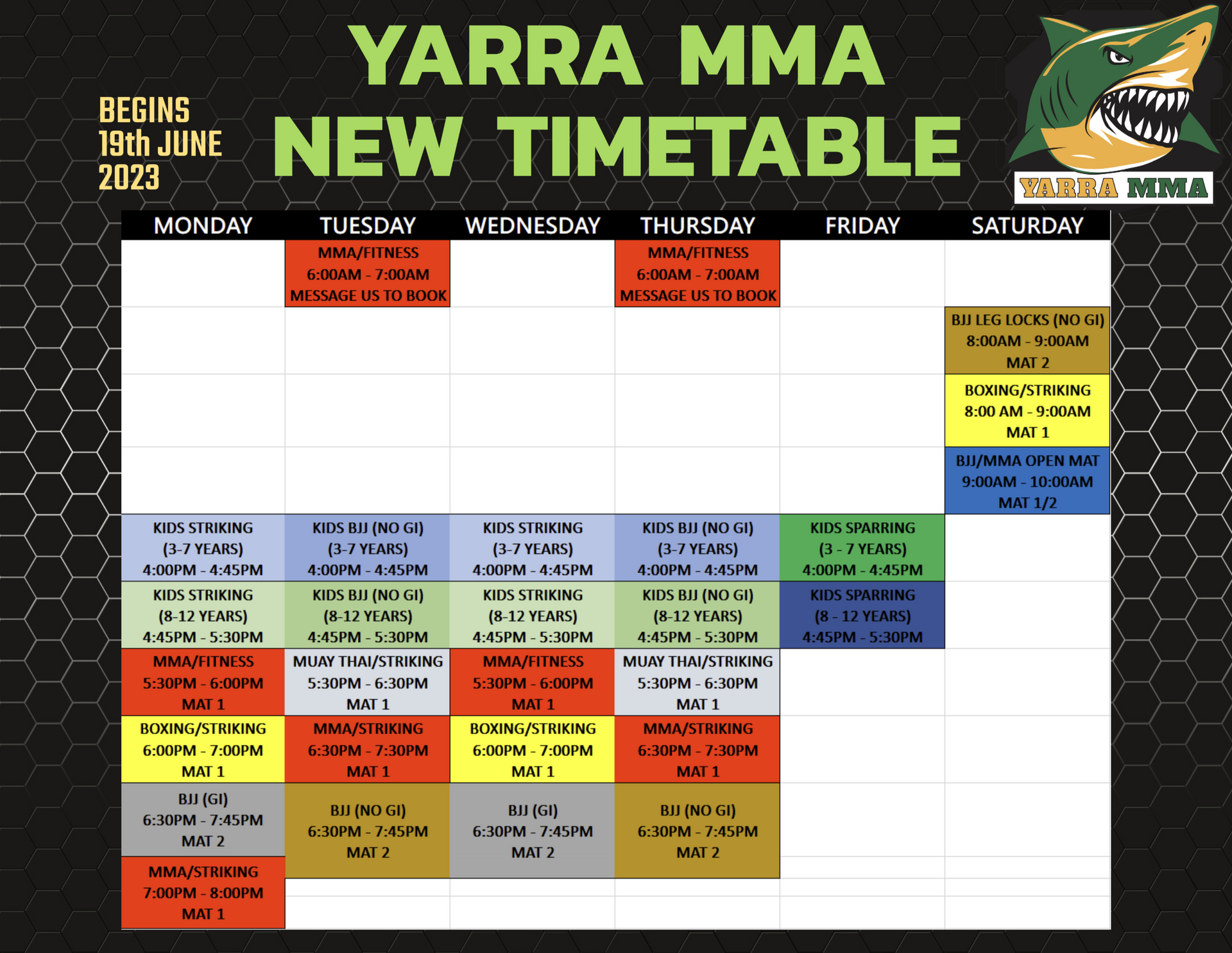 Yarra MMA. Martial Arts. Family, fun & Fitness.