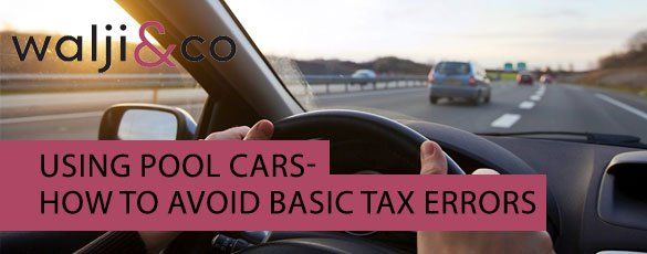 Using pool cars | How to avoid tax basic errors