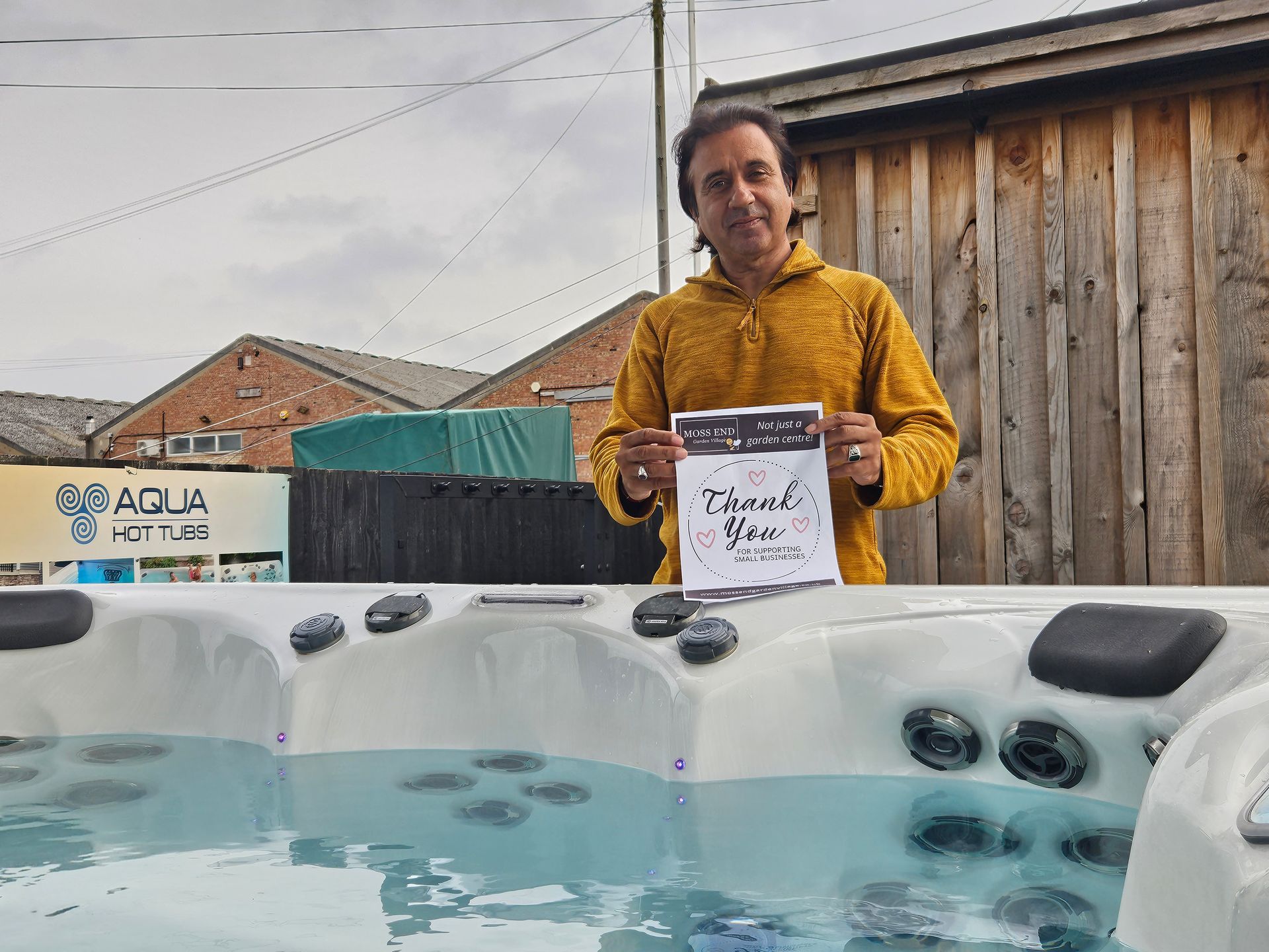 Visit Moss End Garden Village - Parking and Location information