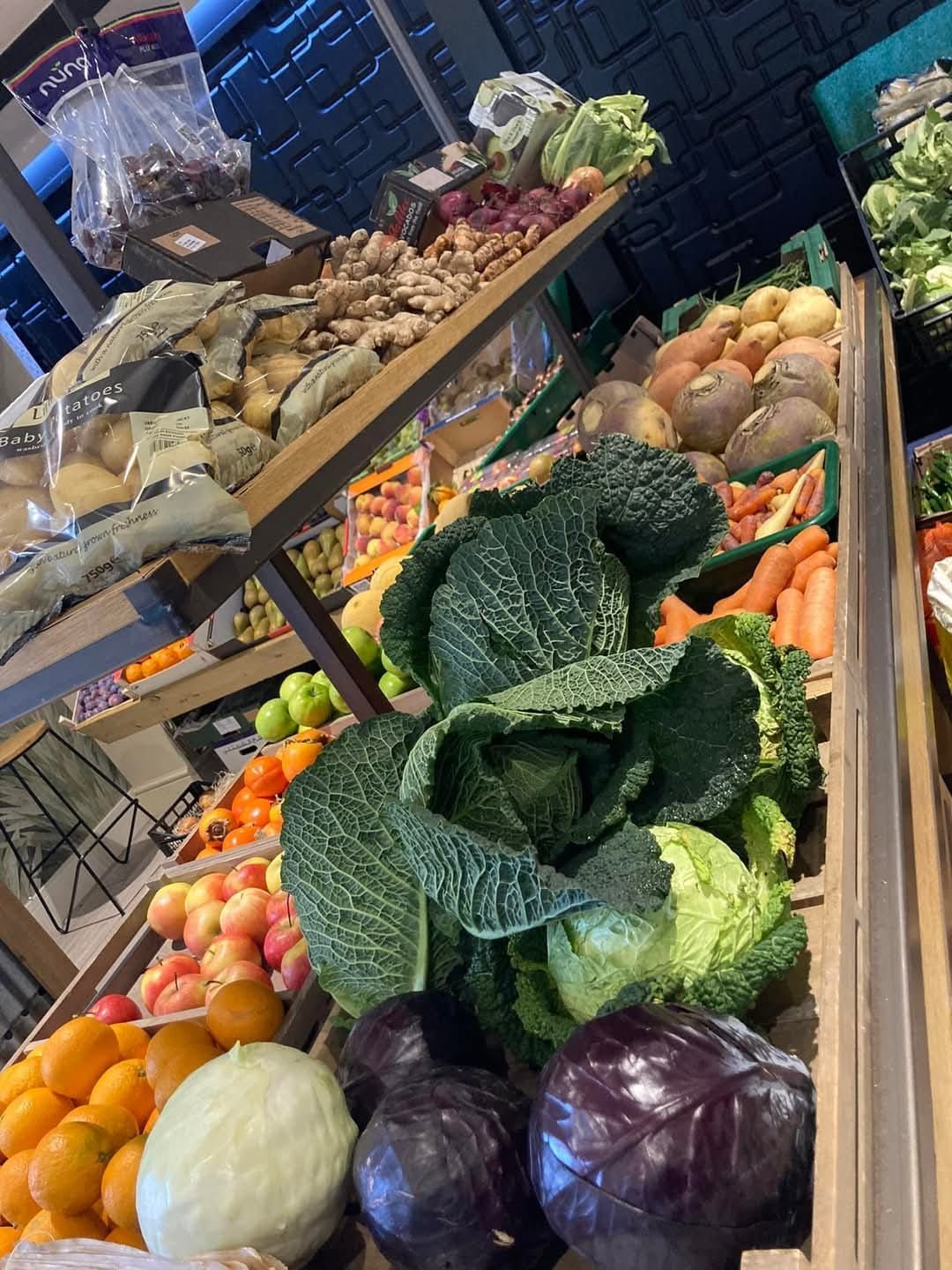 Harefield Farm Shop at Moss End Garden Village, Berkshire