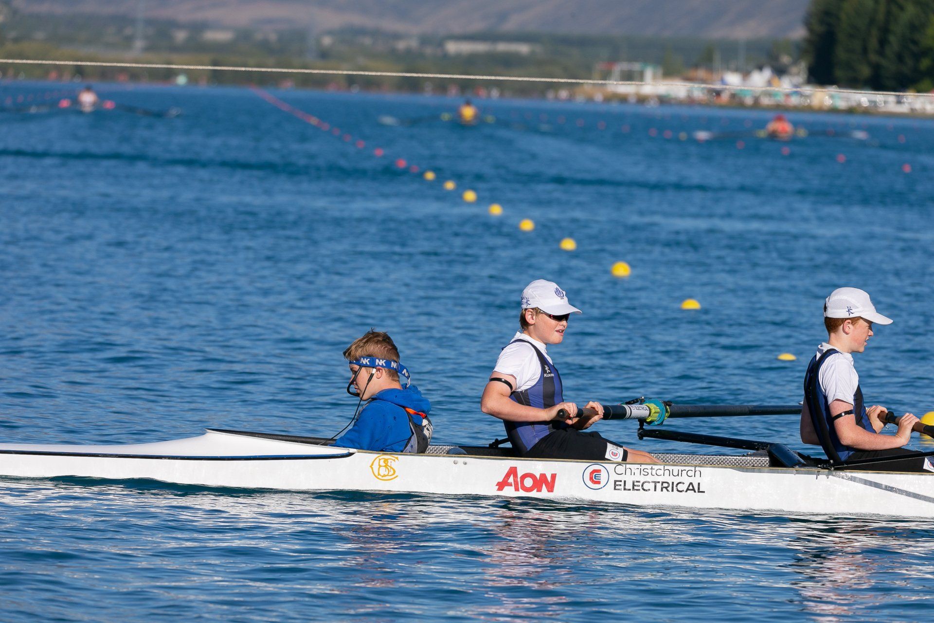 Proud Sponsor - CBHS Rowing Team | Christchurch Electrical