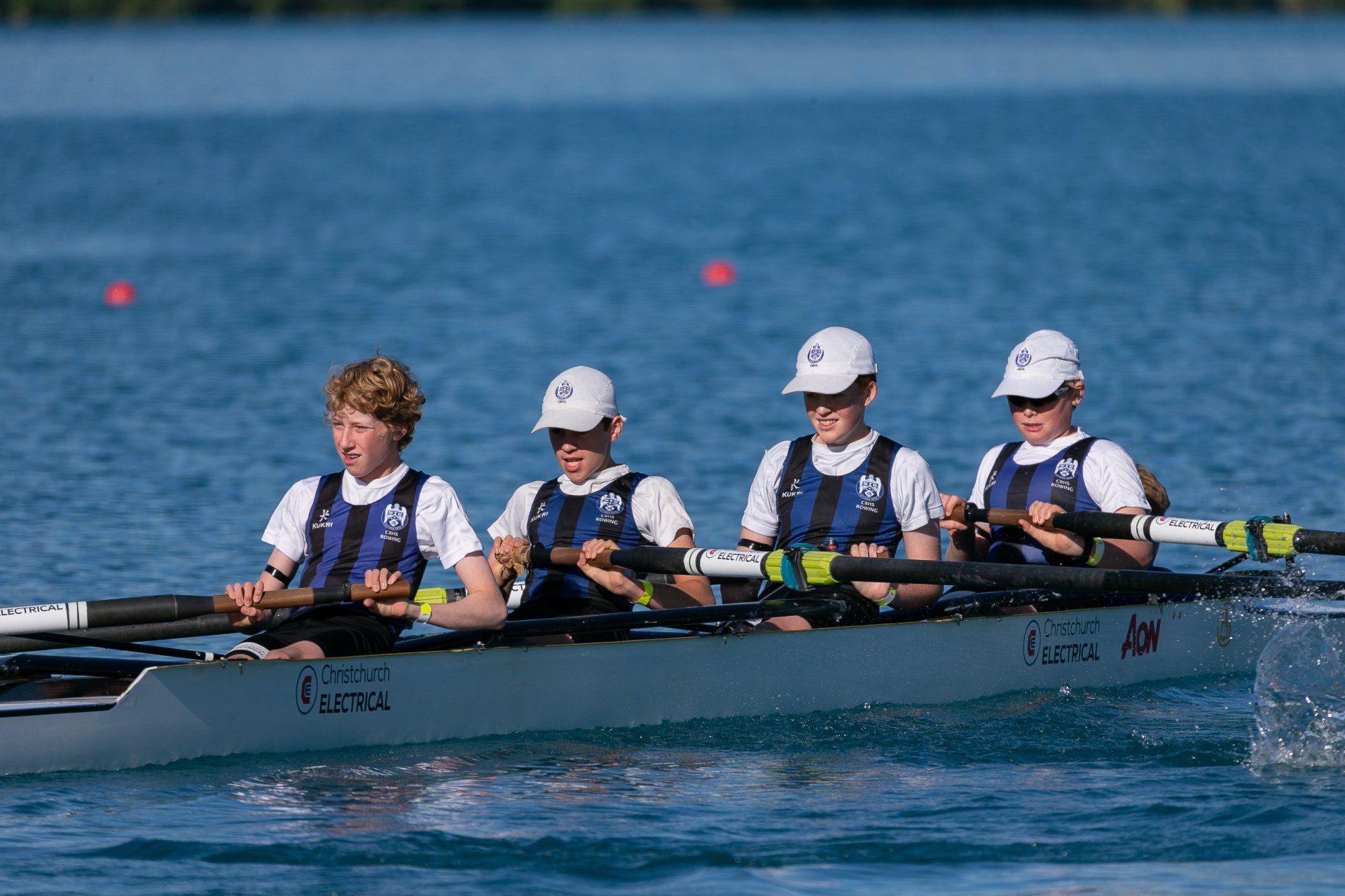 Proud Sponsor - CBHS Rowing Team | Christchurch Electrical