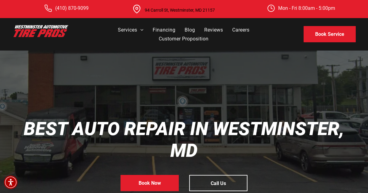 Shop Tires in Westminster, MD | Westminster Automotive Tire Pros