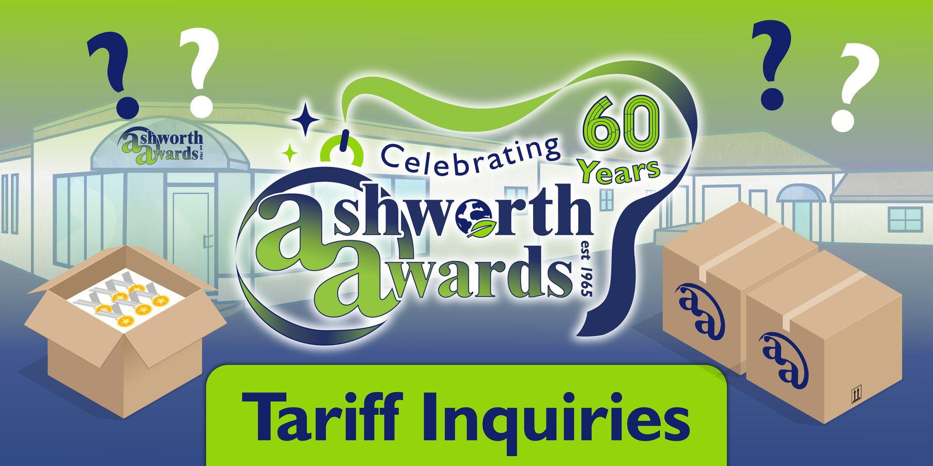 Tariff Questions | Ashworth Awards