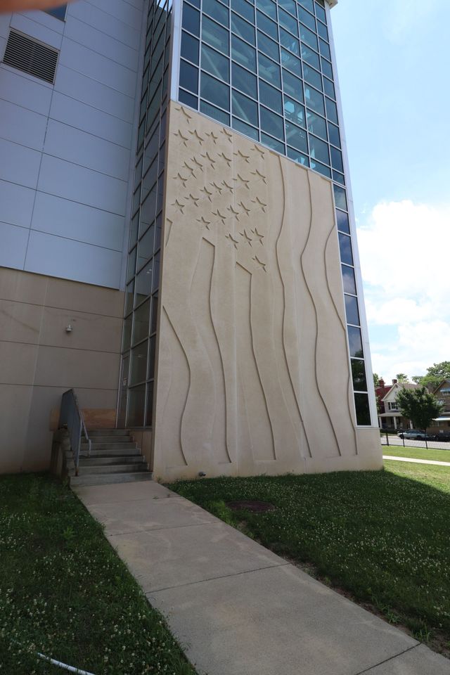 Cast Stone Architectural Mural