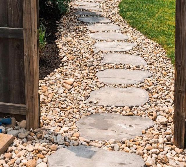 Rectangle Stepping Stones For Landscaping Sand | Soil | Stones
