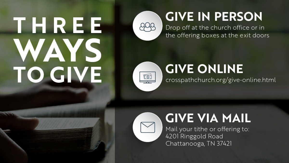 Crosspath Church - Connect, Grow, Serve