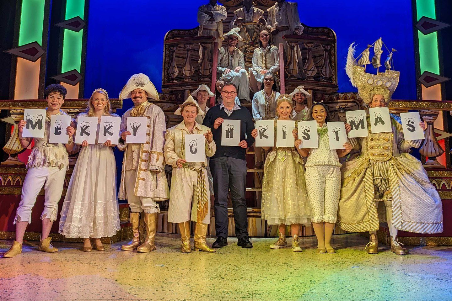 Is Donald Inglis starring as Peter Pan?