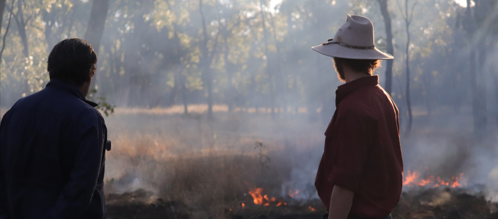 Cultural Burning Returns to Mt Tabor on Bidjara Country