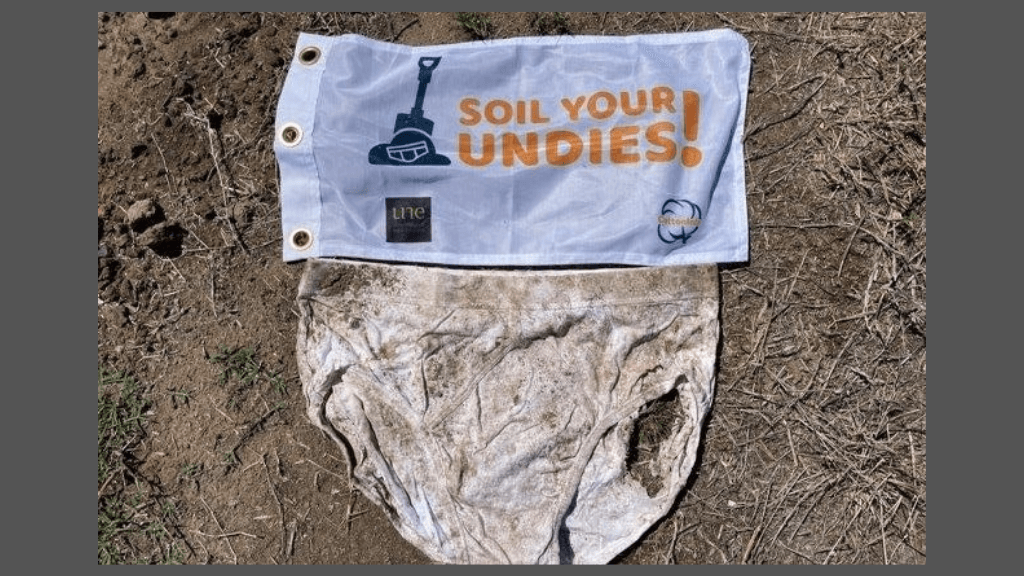 Soil your Undies for Soil Health