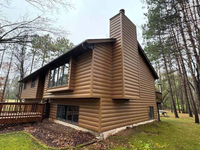 Vinyl Log Siding Rustic