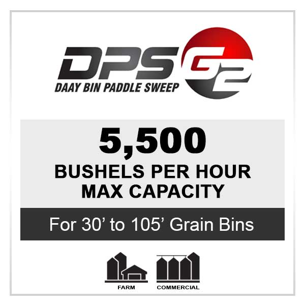 Grain Bin Paddle Sweeps