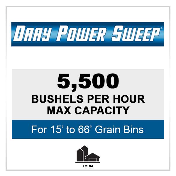 Grain Bin Paddle Sweeps