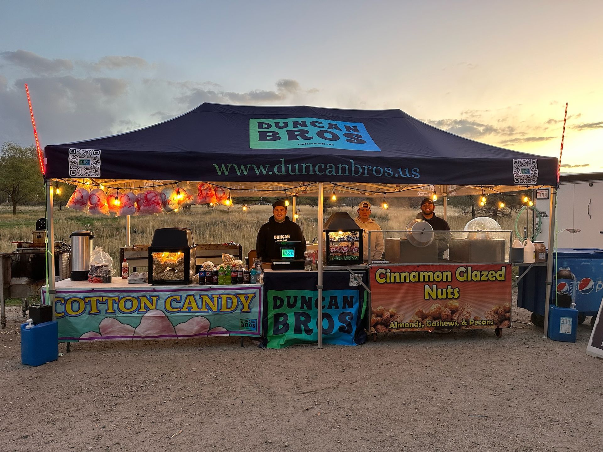 Duncan Bros Concessions, Creating Sweet Events