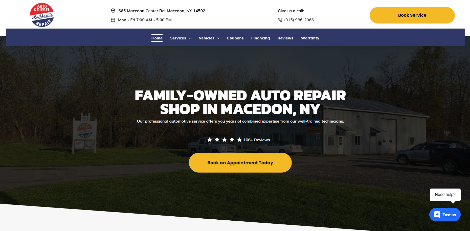 Auto Repair in Macedon, NY | LaMarti's Auto and Diesel Repair