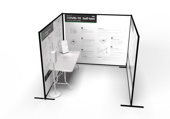 COVID Testing Pods and Vaccination school - Mobile Friendly Portable